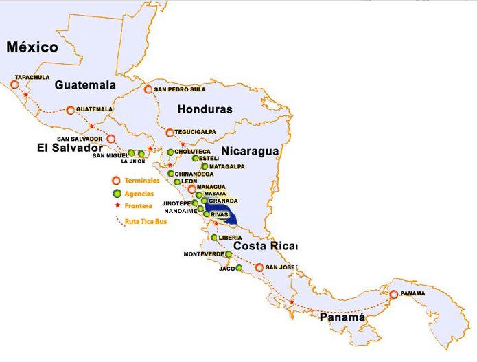 Tica Bus - Caribe Shuttle Reservations