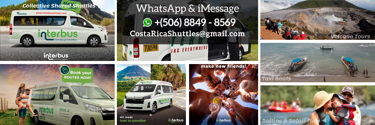 Puerto Viejo to Tambor - Costa Rica Transportation Network: Shared ...