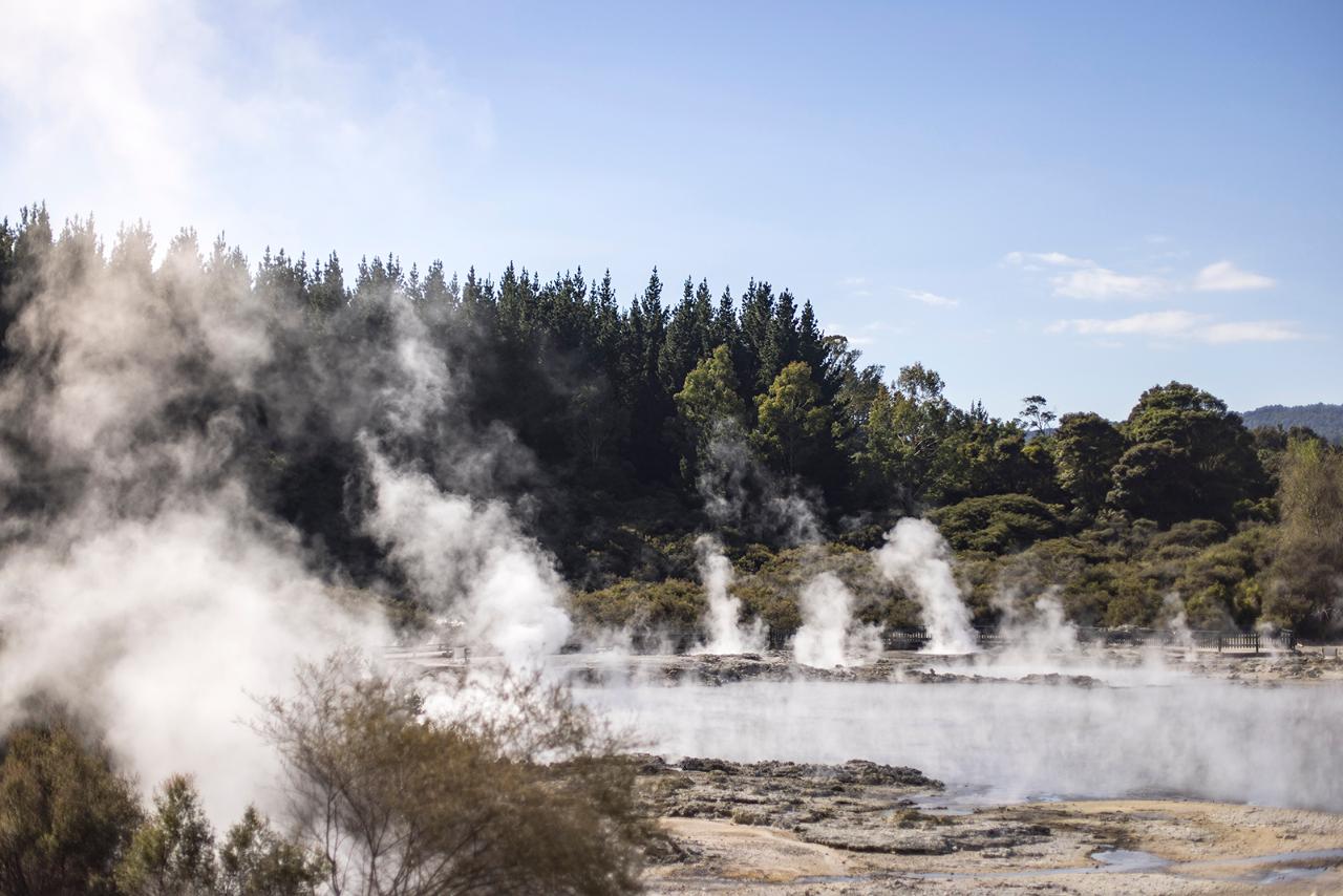 Hell's Gate Geothermal Walk - Hells Gate Geothermal Reserve & Mud Spa ...