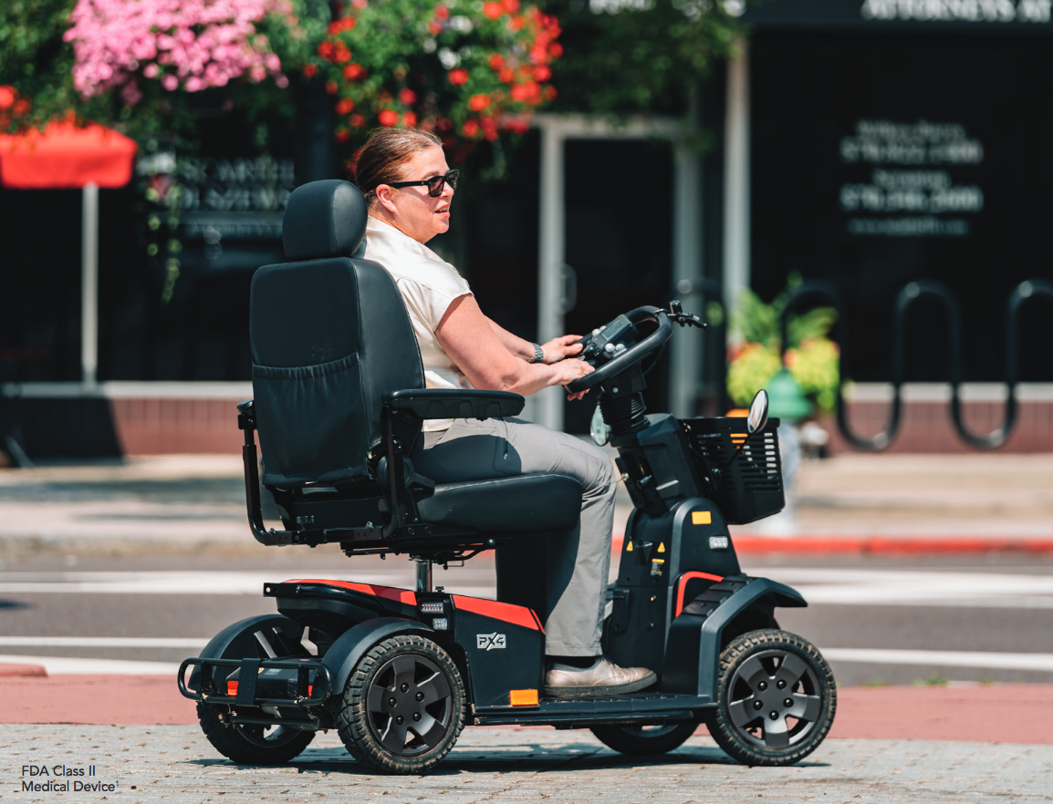 PX4 XL Scooter 2 Day Rental - Beach Power Mobility Reservations