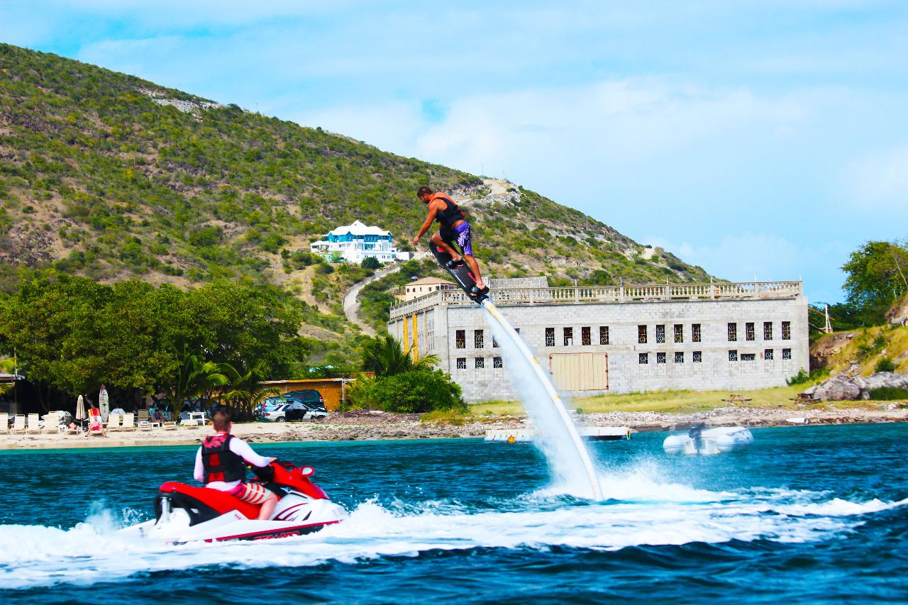 Flyboarding and Hoverboarding - St.Kitts Water Sports Reservations