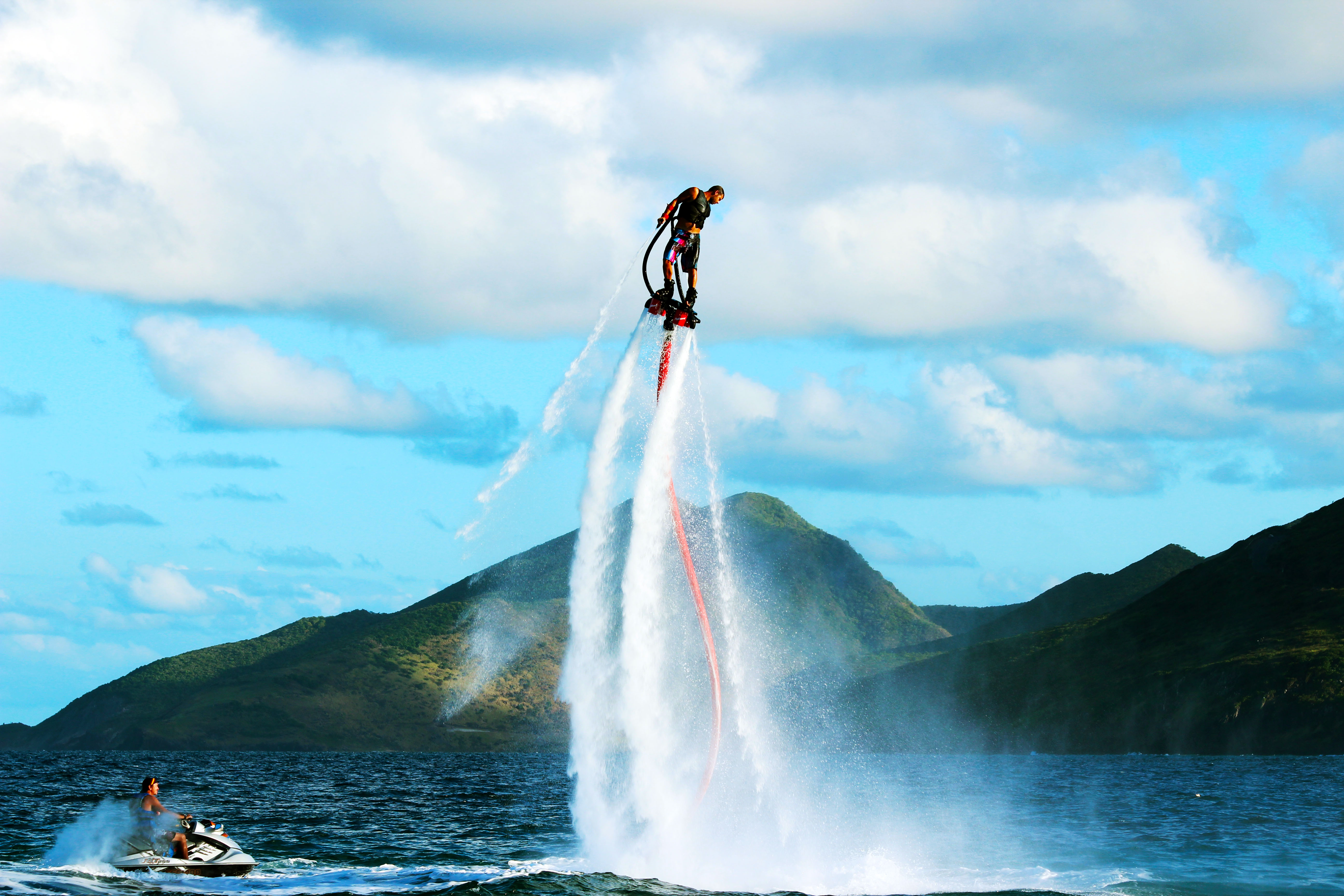 Flyboarding and Hoverboarding - St.Kitts Water Sports Reservations
