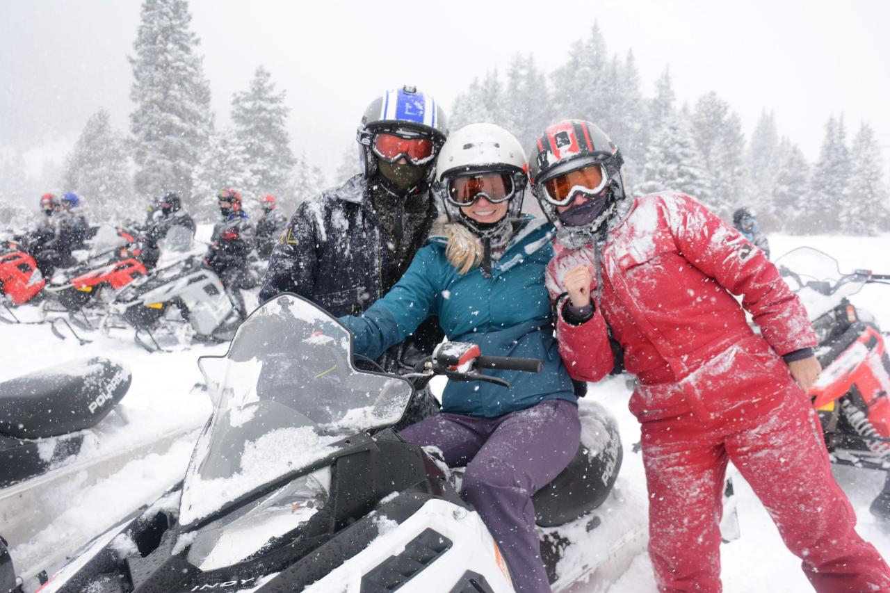 2-Hour Prospector Snowmobile Tour - White Mountain Snowmobile Tours Inc ...