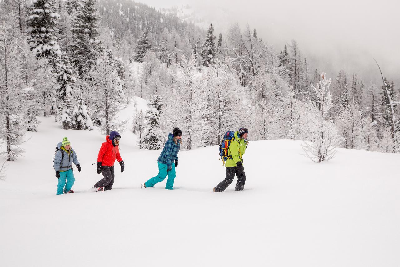 SNOWSHOEING ON TOP OF THE WORLD AT SUNSHINE VILLAGE - White Mountain ...