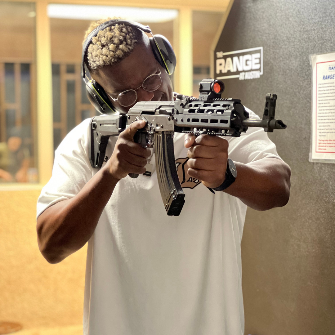 Full Auto - AK47 - The Range At Austin Reservations