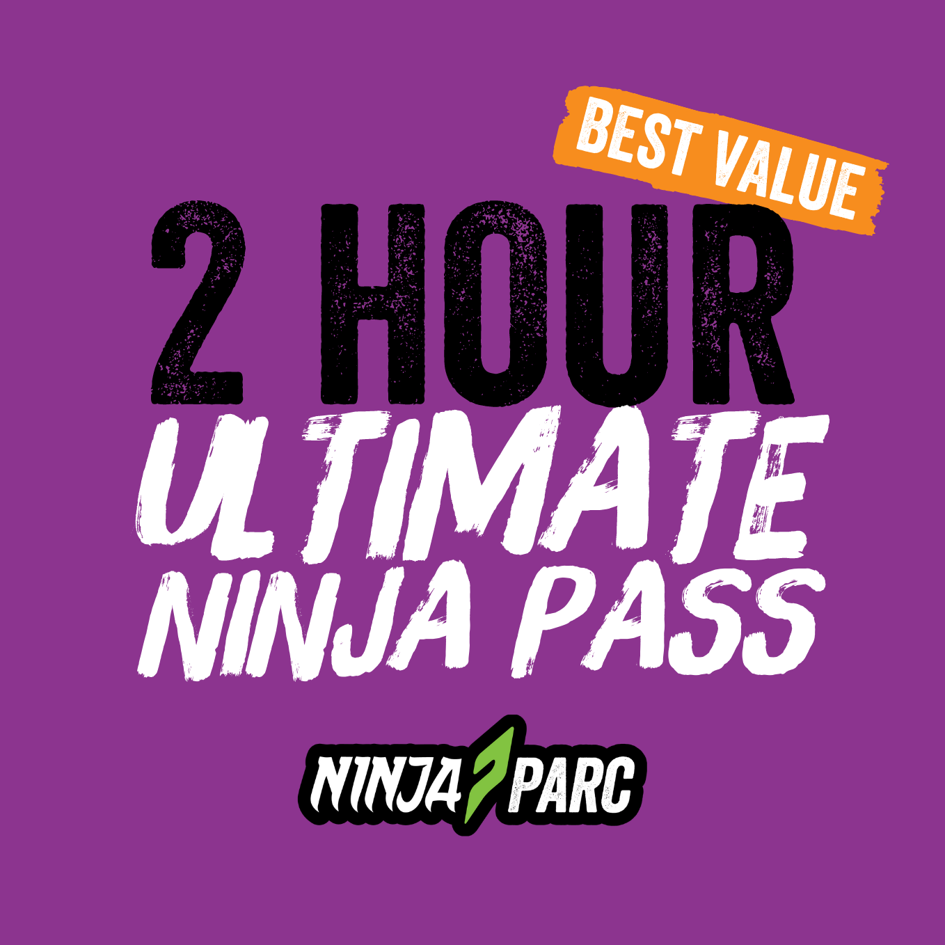 2 hour ULTIMATE NINJA PASS The Ninja Parc Townsville Reservations