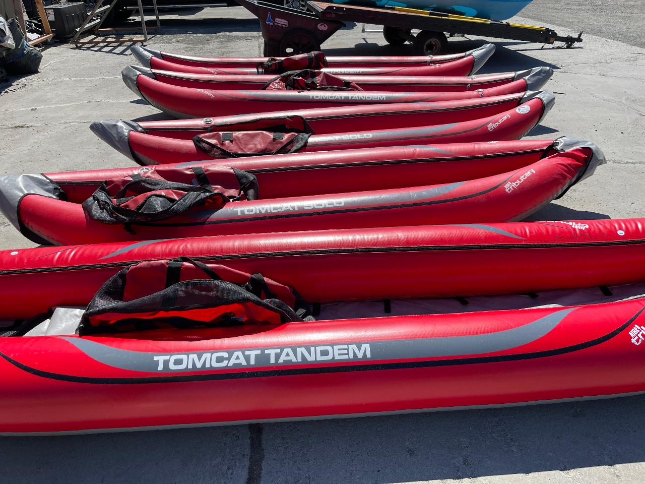 Kayak Inflatable Tandem Tomcat Tributary Anchorage, Fairbanks, Float Alaska