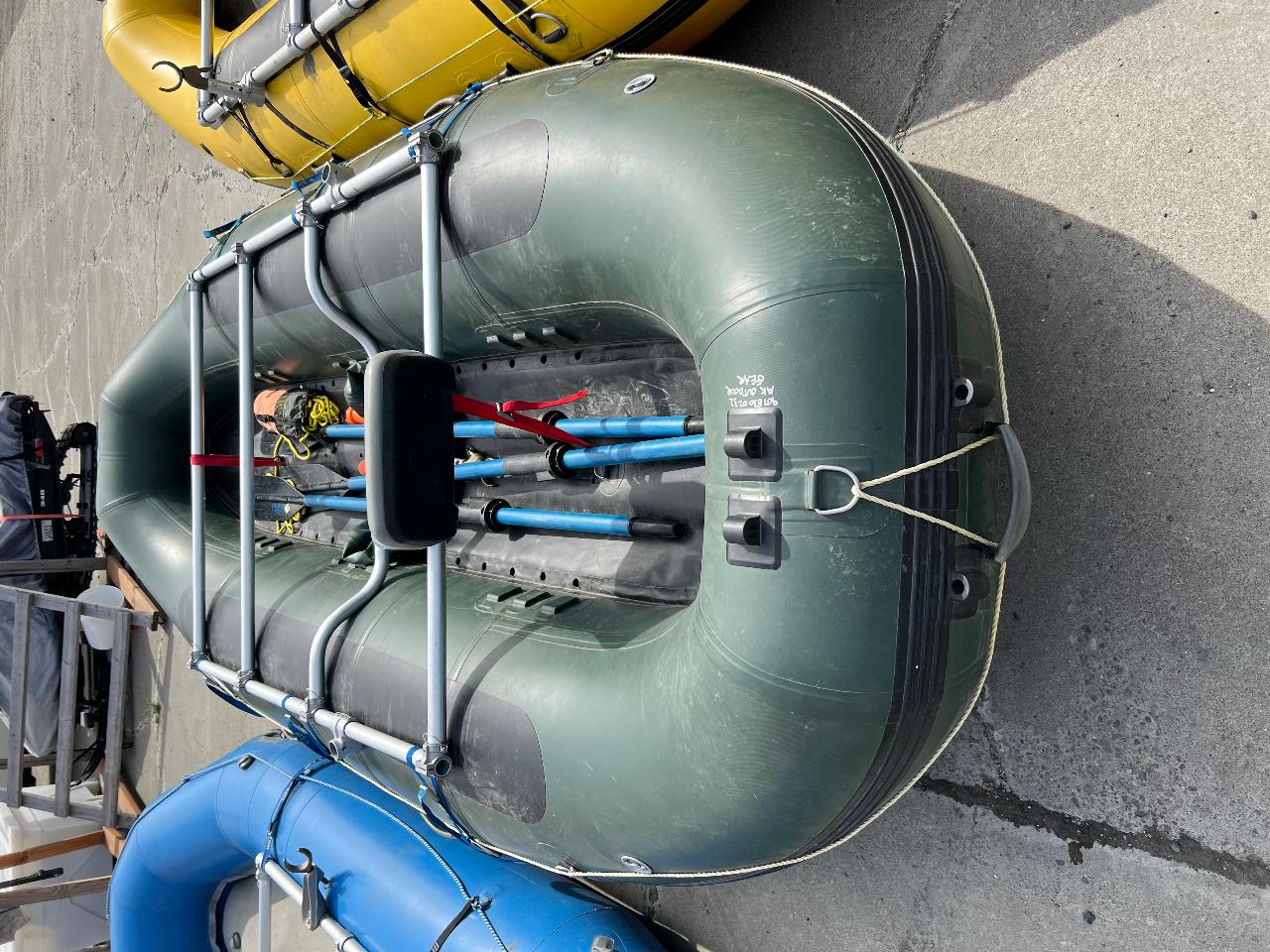 Raft Rental Fishing Frame Rowing frame, Seats, paddling, float, Alaska ...