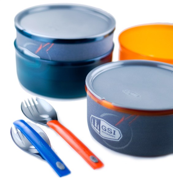 Pot -GSI Dualist - 2 People Backpacker - Pot/Bowls/Cups/Sporks - Alaska ...