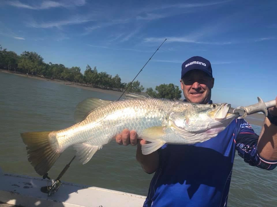 Full Day SHARED Barra Fishing Charter - Barra or Blue Fishing Charters ...