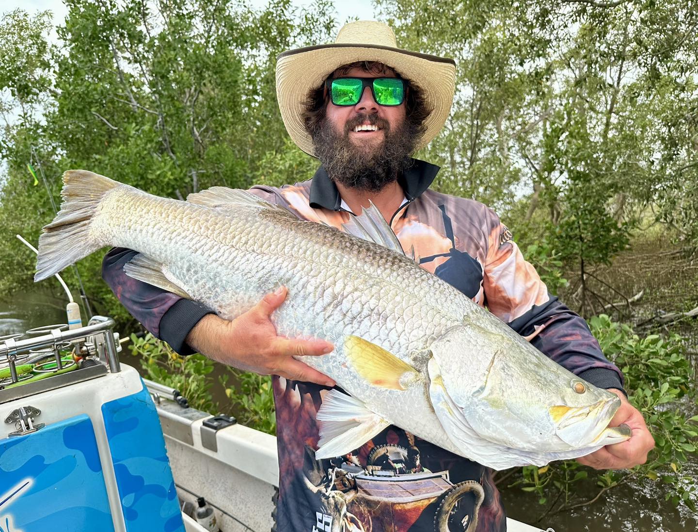 Full Day PRIVATE Barra Fishing Charter - Barra or Blue Fishing Charters ...