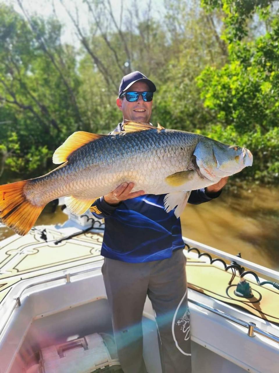 Full Day SHARED Barra Fishing Charter - Barra or Blue Fishing Charters ...