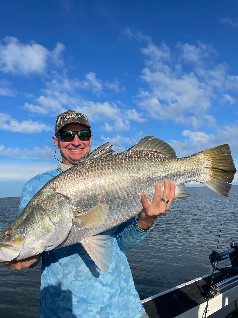 Full Day SHARED Barra Fishing Charter - Barra or Blue Fishing Charters ...