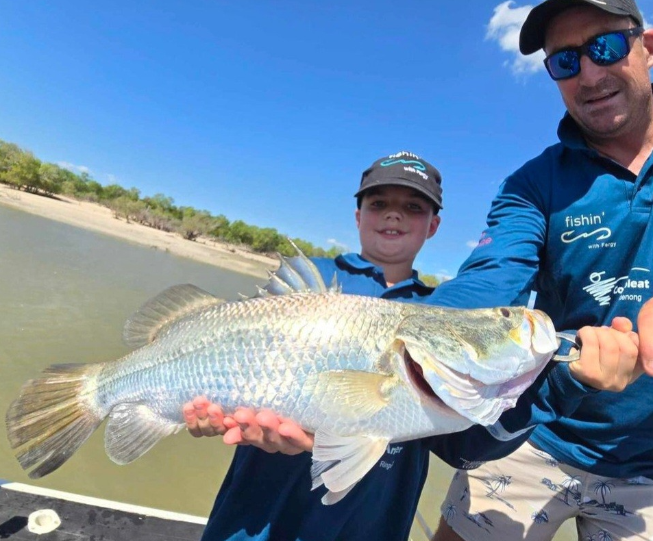 Half Day Shared Barra Fishing Charter - Barra or Blue Fishing Charters ...