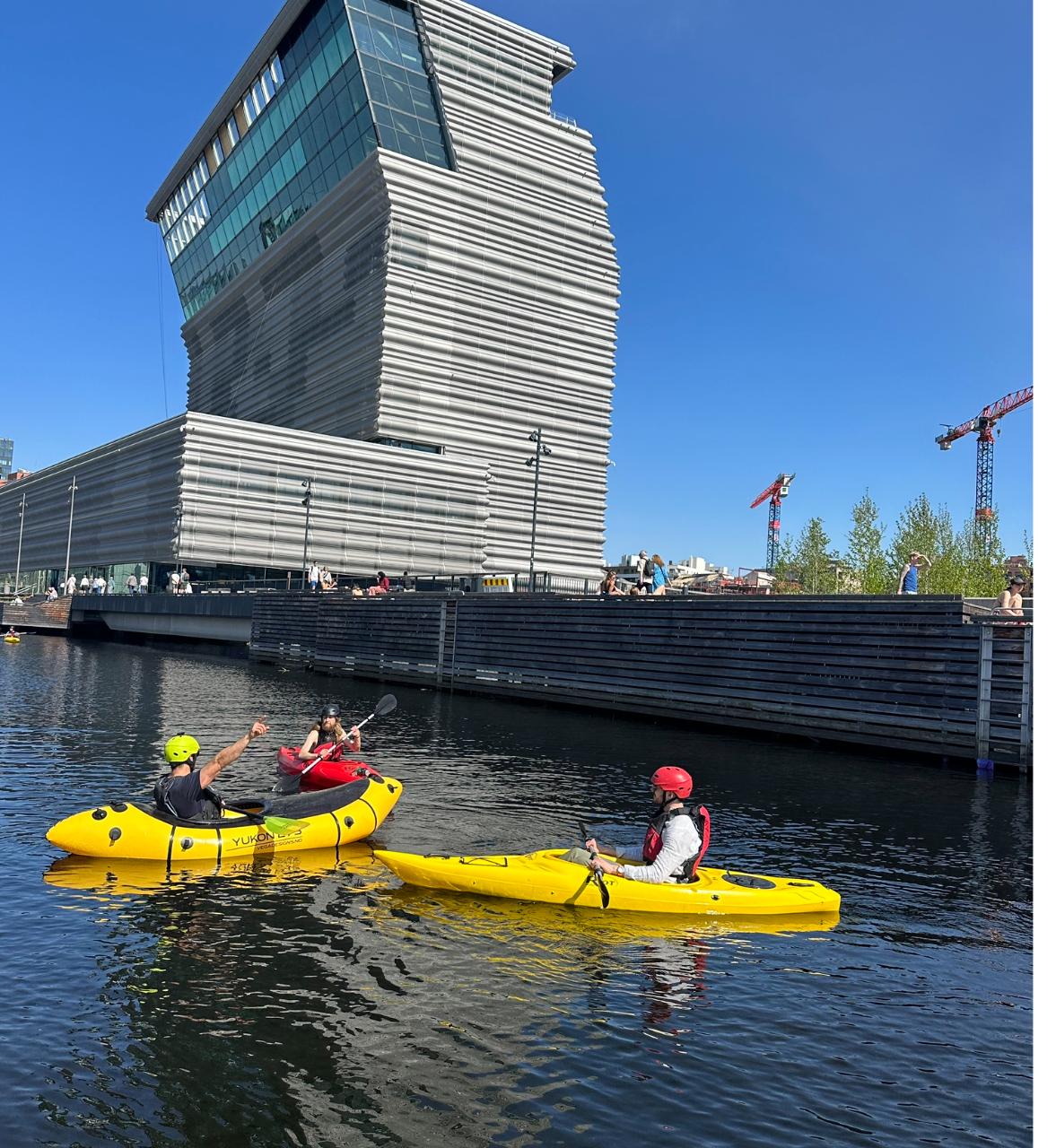 The Famous Mad Goats Akerselva River Kayak and Packraft Tour, Oslo, Norway