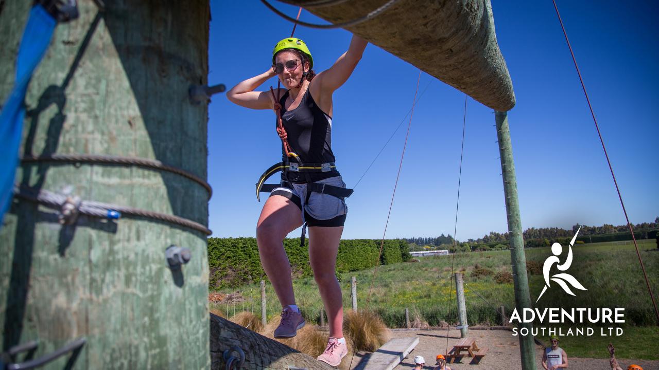 Challenge Ropes Course | 3 Hour Session - Adventure Southland Ltd ...