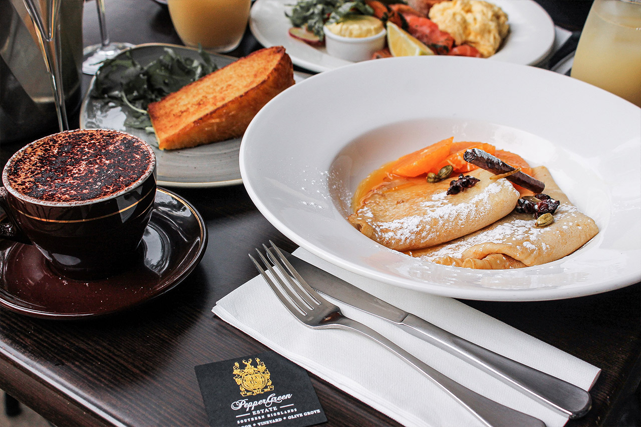 PepperGreen Estate Sparkling Breakfast Experience