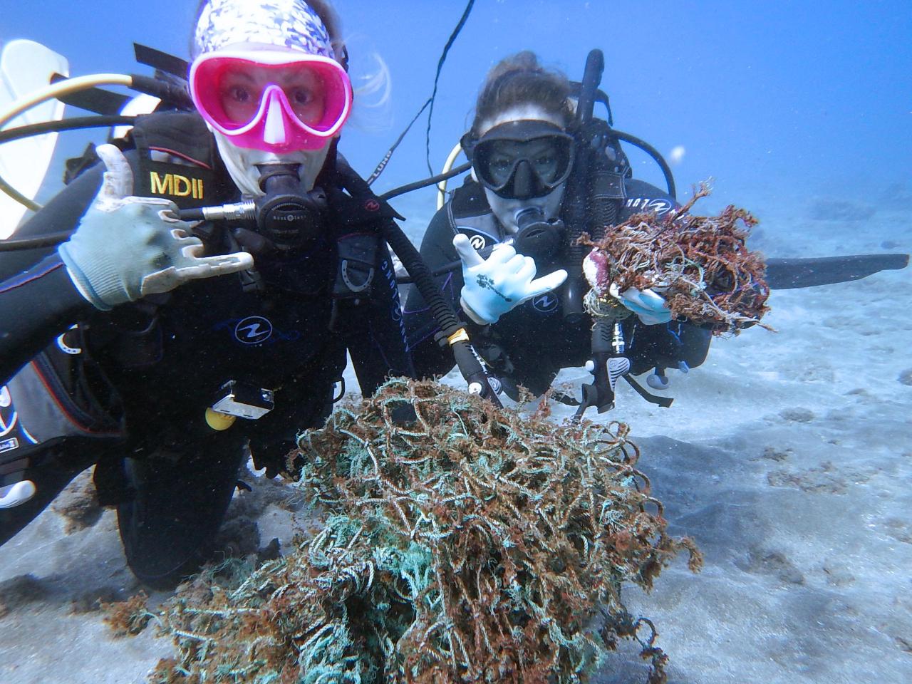 Reef Clean-Up! Dive Against Debris Event - Maui Diamond Sea Sports ...