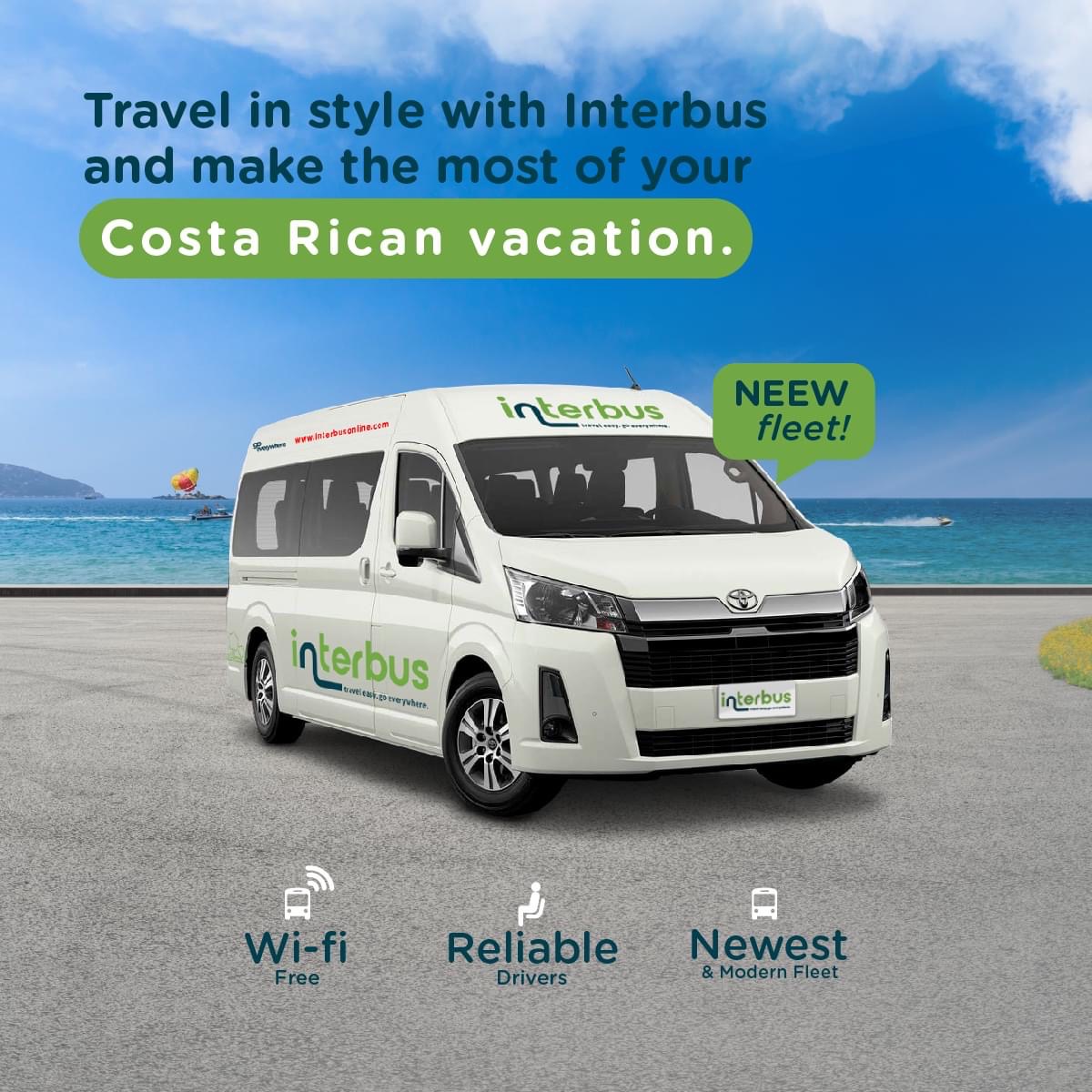 Arenal Volcano to Liberia Airport - Shared Shuttle Transportation Services