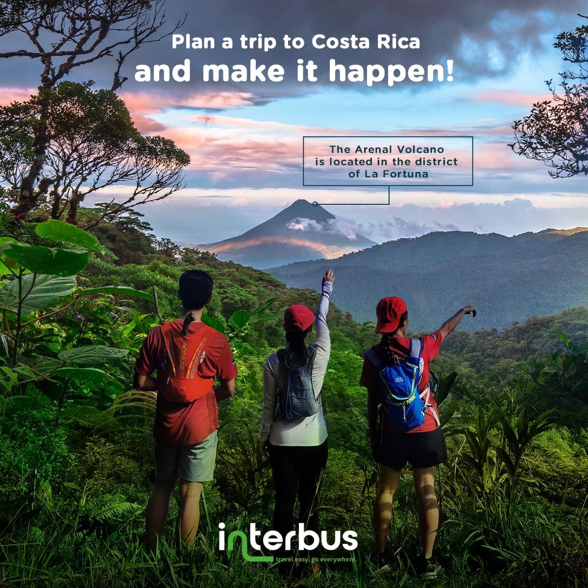 Arenal Volcano to Liberia Airport - Shared Shuttle Transportation Services