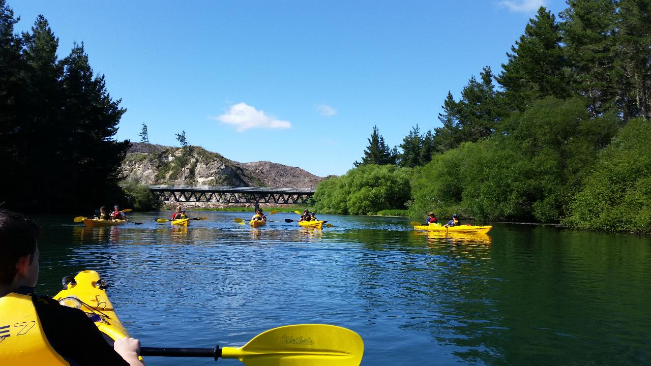 KAYAK - Geothermal Kayak and Walk (Orakei Korako) - Taupo Kayaking ...