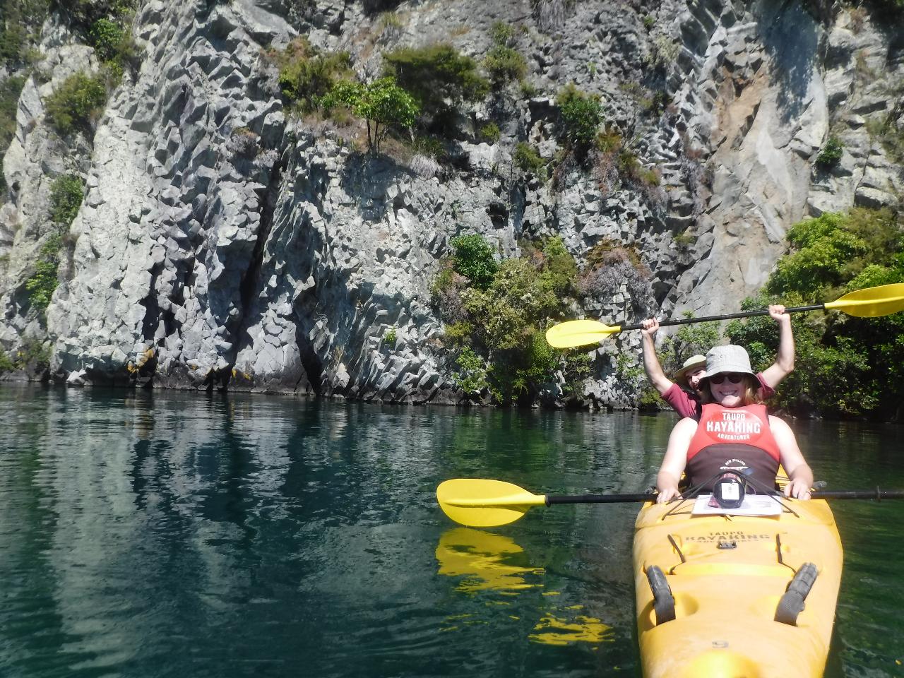 KAYAK - Full Day Maori Carvings and Mason's Rock Kayak Tour - Taupo ...