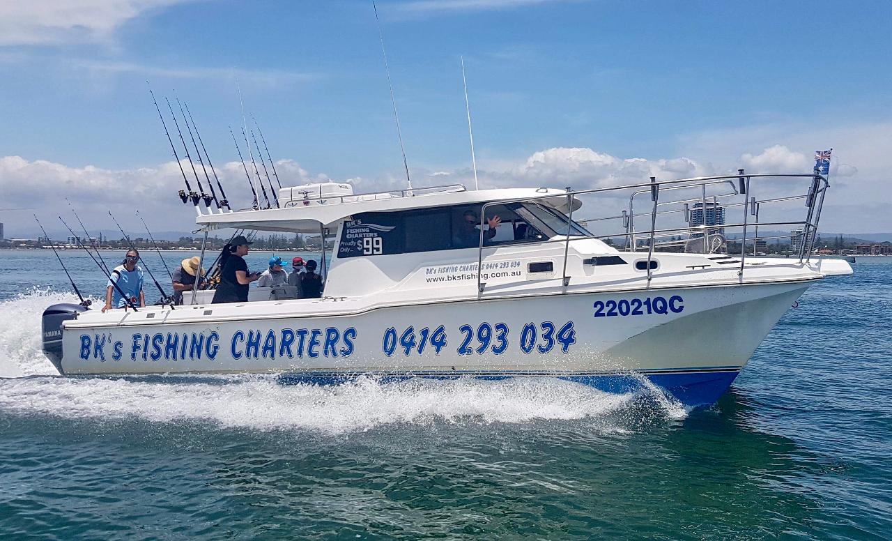 Half day (5hr) Offshore Reef Fishing Charter - BK's Fishing Charters ...