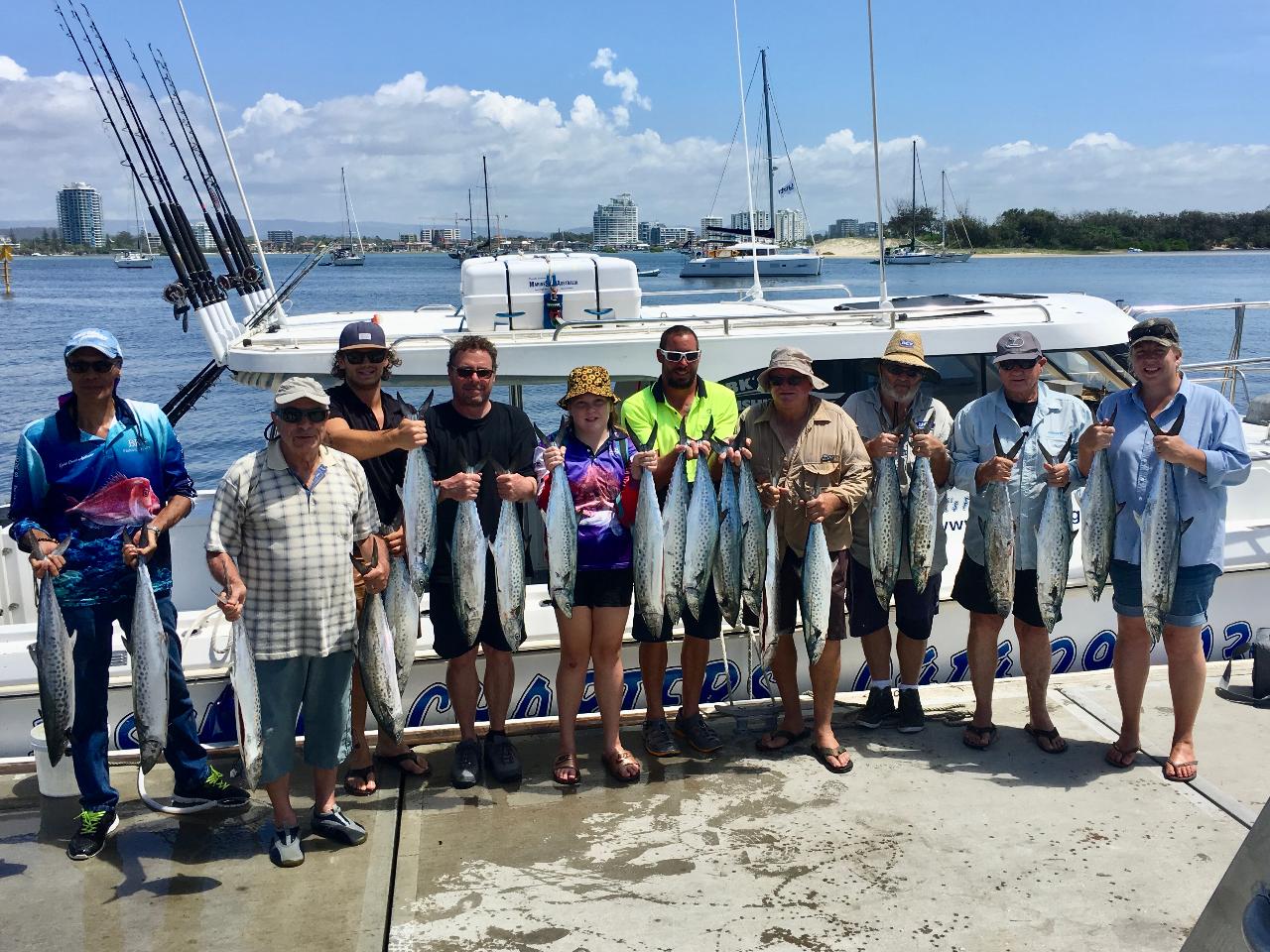 Private/Whole boat half day (5hr) ocean/reef fishing charter - BK's ...