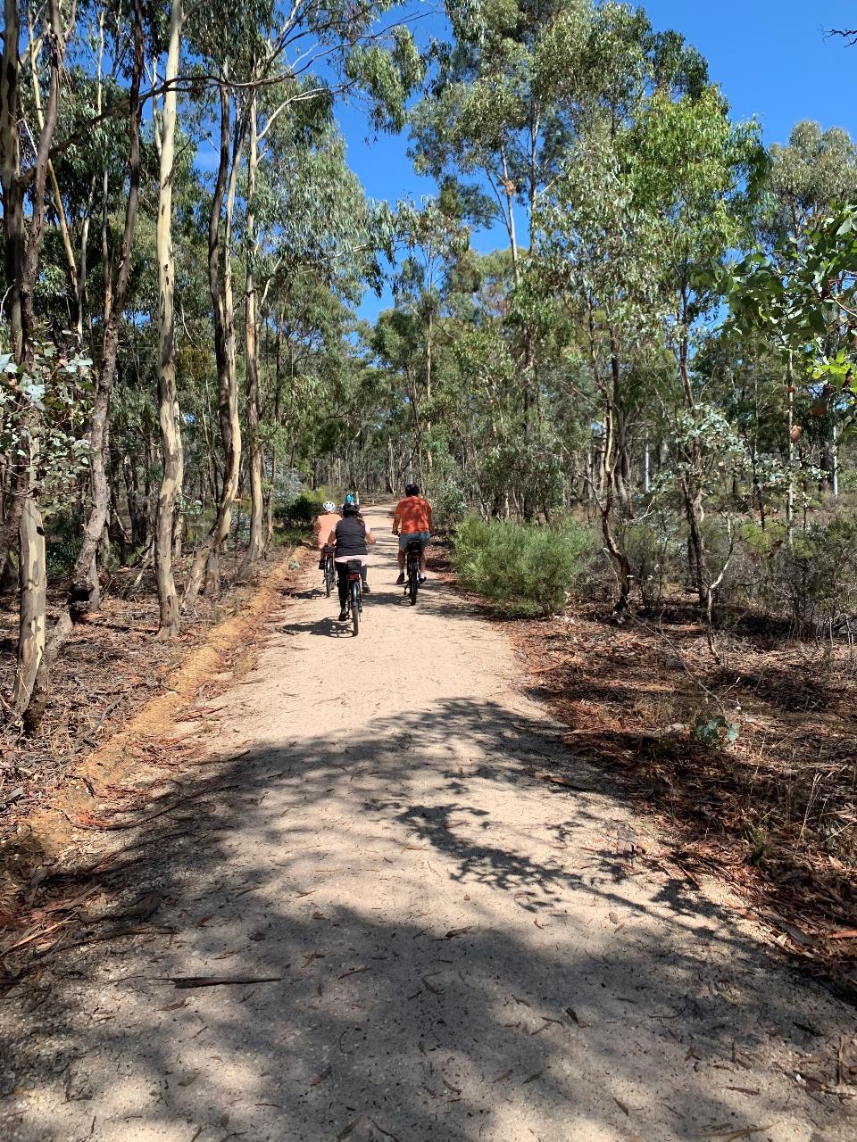 Rail Trail Guided E-Bike Tour - O'Keefe Rail Trail Axedale to Bendigo ...