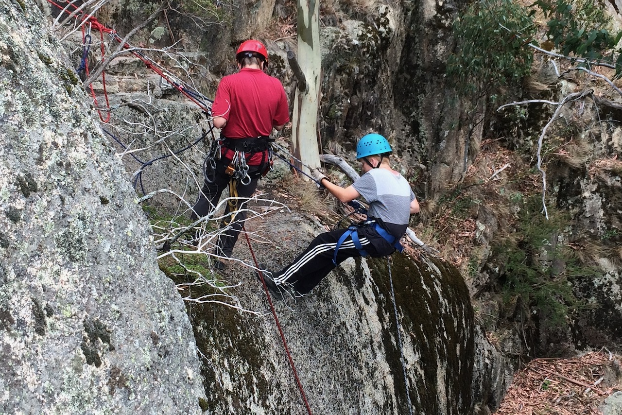 Mount Buffalo Beginners Abseiling