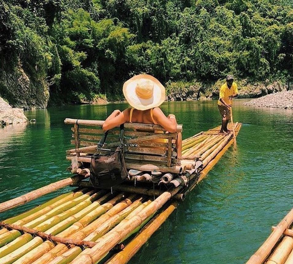 Authentic Bamboo Rafting plus Green Grotto Cave Experience from Ocho Rios