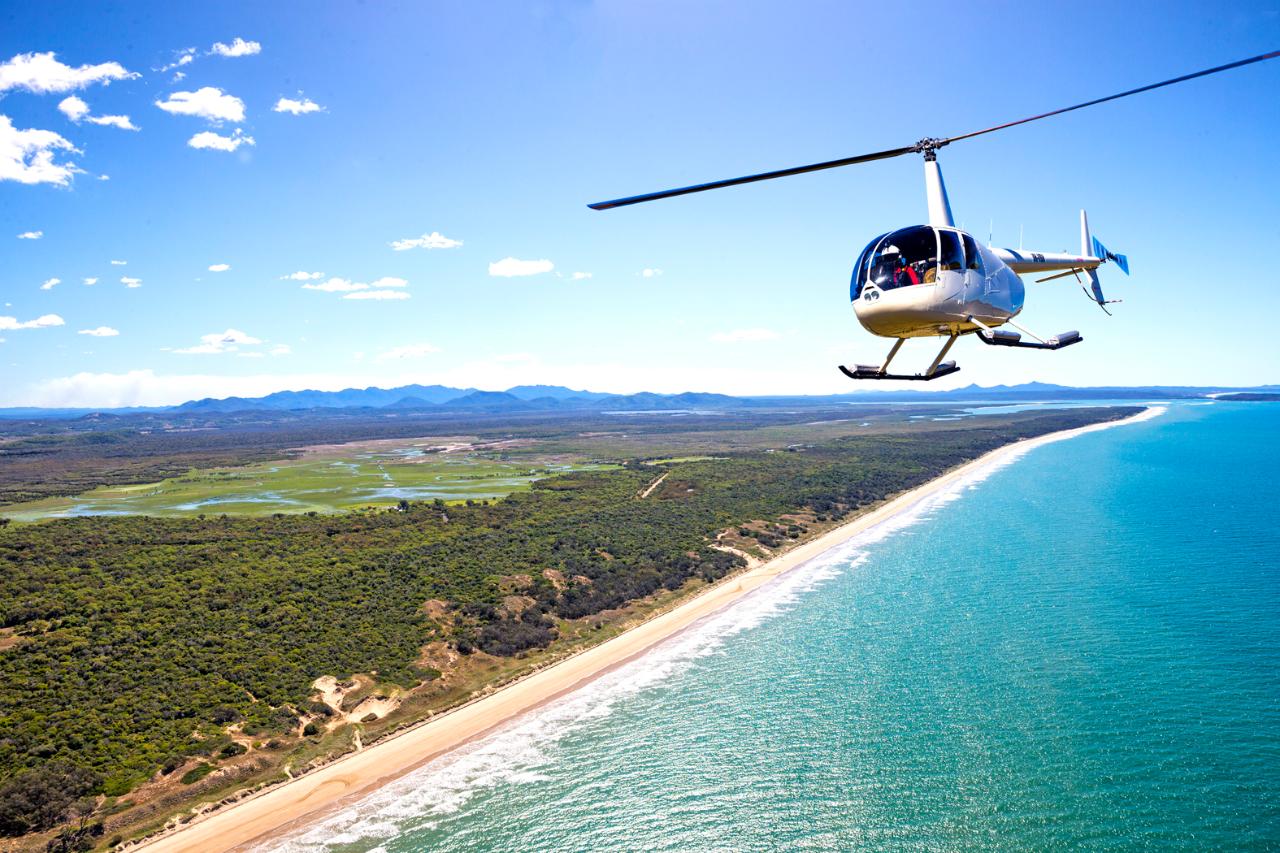 20 minute Helicopter Joy Flight - Rockhampton Helicopters Reservations