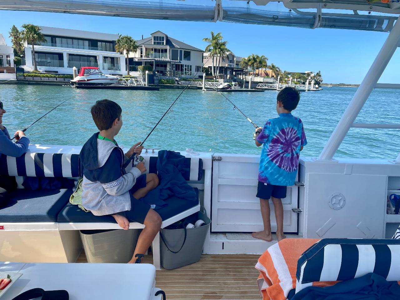 PRIVATE Broadwater Fishing - 5 hour morning session. Pickup from ...