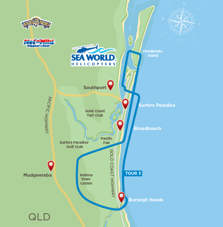Tour 3 – Burleigh Heads & South Stradbroke Scenic - Sea World ...