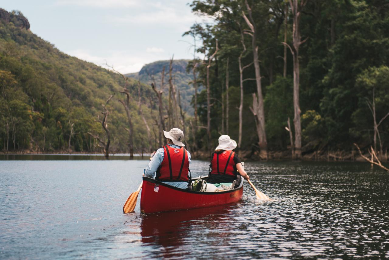 Tallowa Dam Sunken Forest Exploration Canoe Hire (Family 3-Seater ...