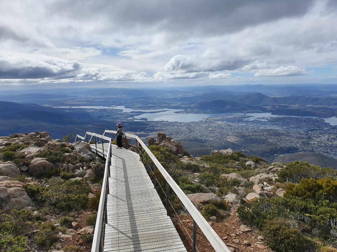 From Hobart: Mount Wellington Pinnacle 2 Hour Small Group Tour - Island ...