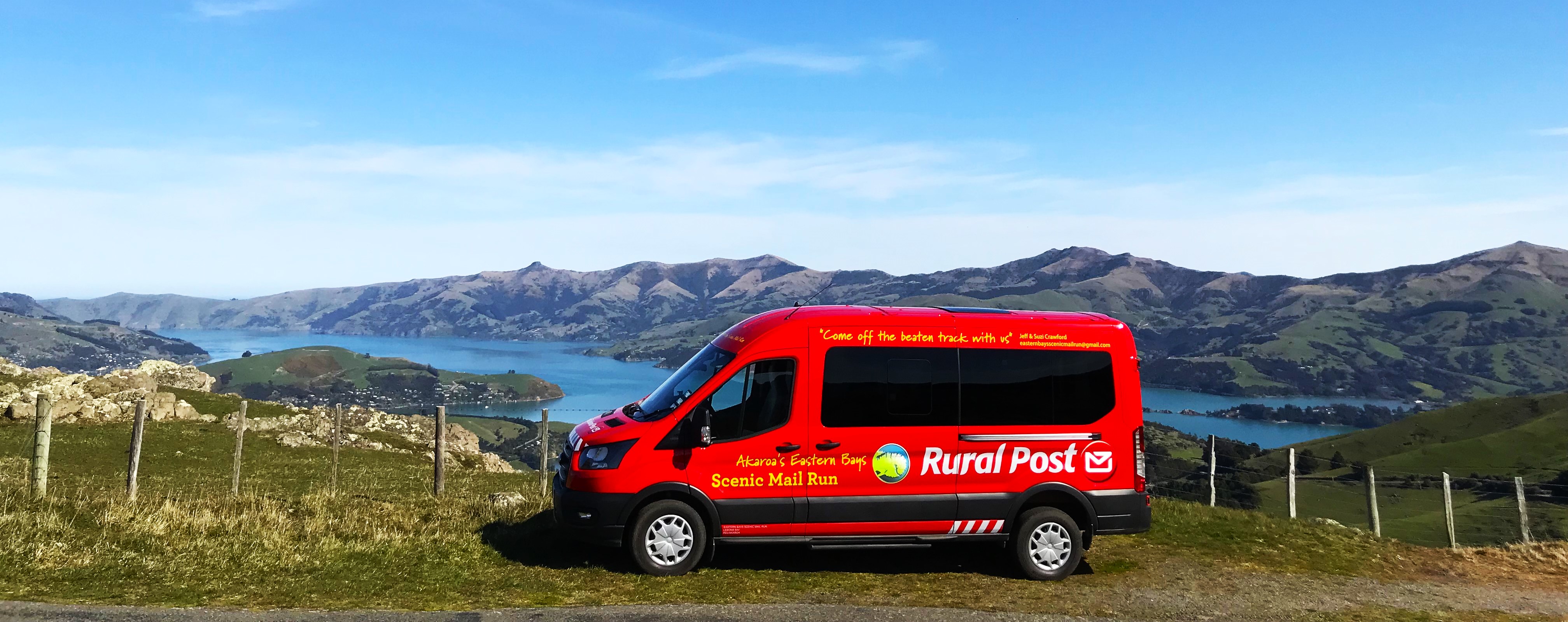 Scenic Mail Run Tour - Akaroa's Eastern Bays Scenic Mail Run Reservations