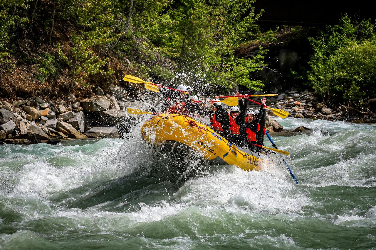 Half Day White Water Rafting in Golden, British Columbia - BOOK HERE