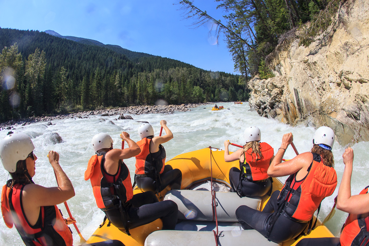 Half Day White Water Rafting in Golden, British Columbia - BOOK HERE