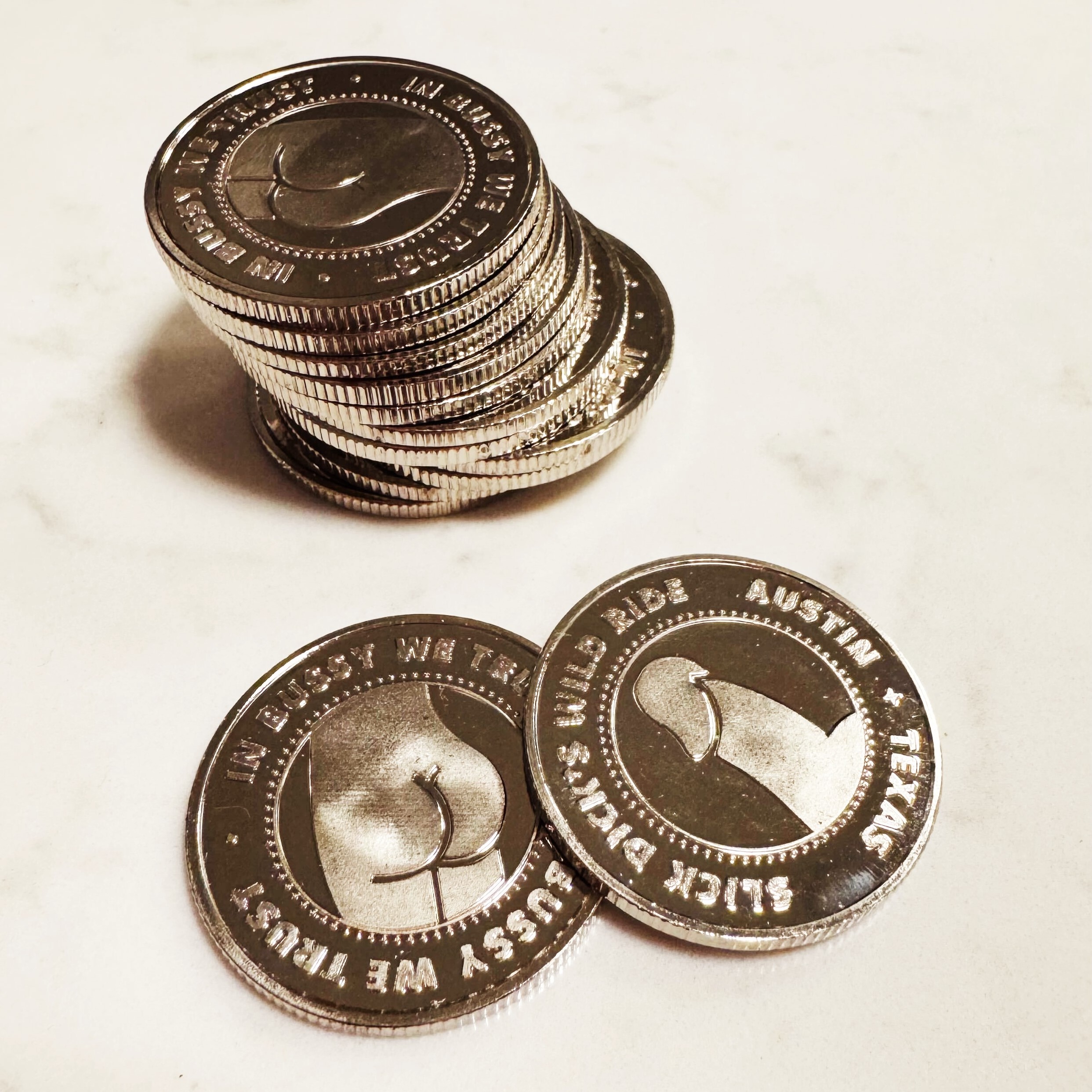 Bussy Coins - Slick Dick's Wild Ride Reservations