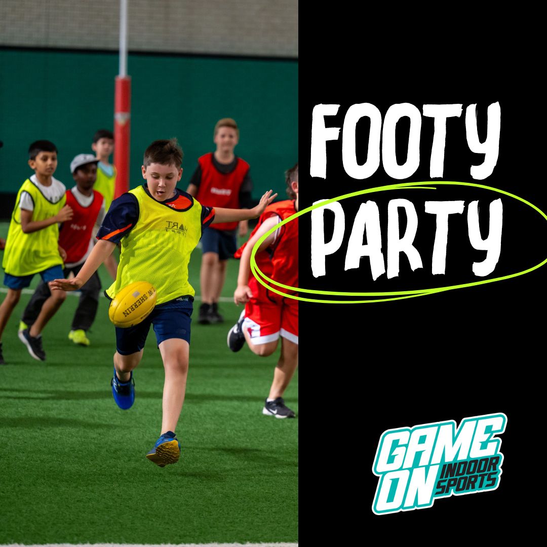 GO Hosted Footy Party - Game On Indoor Sports Reservations