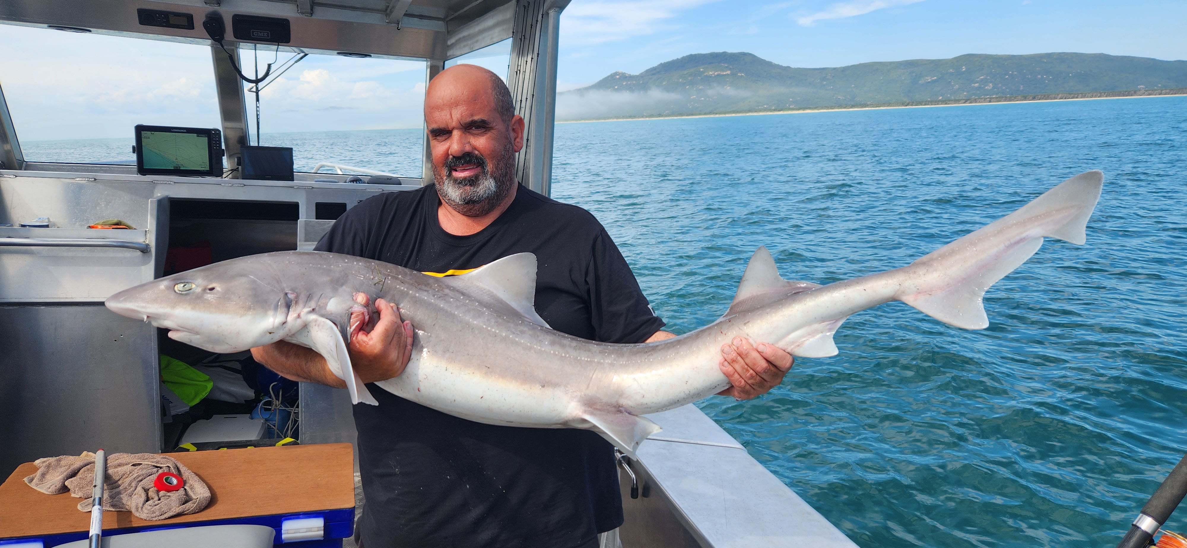 Gummy Shark Charter Boat 1 - Duff's Fishing Charters & Marine Services ...
