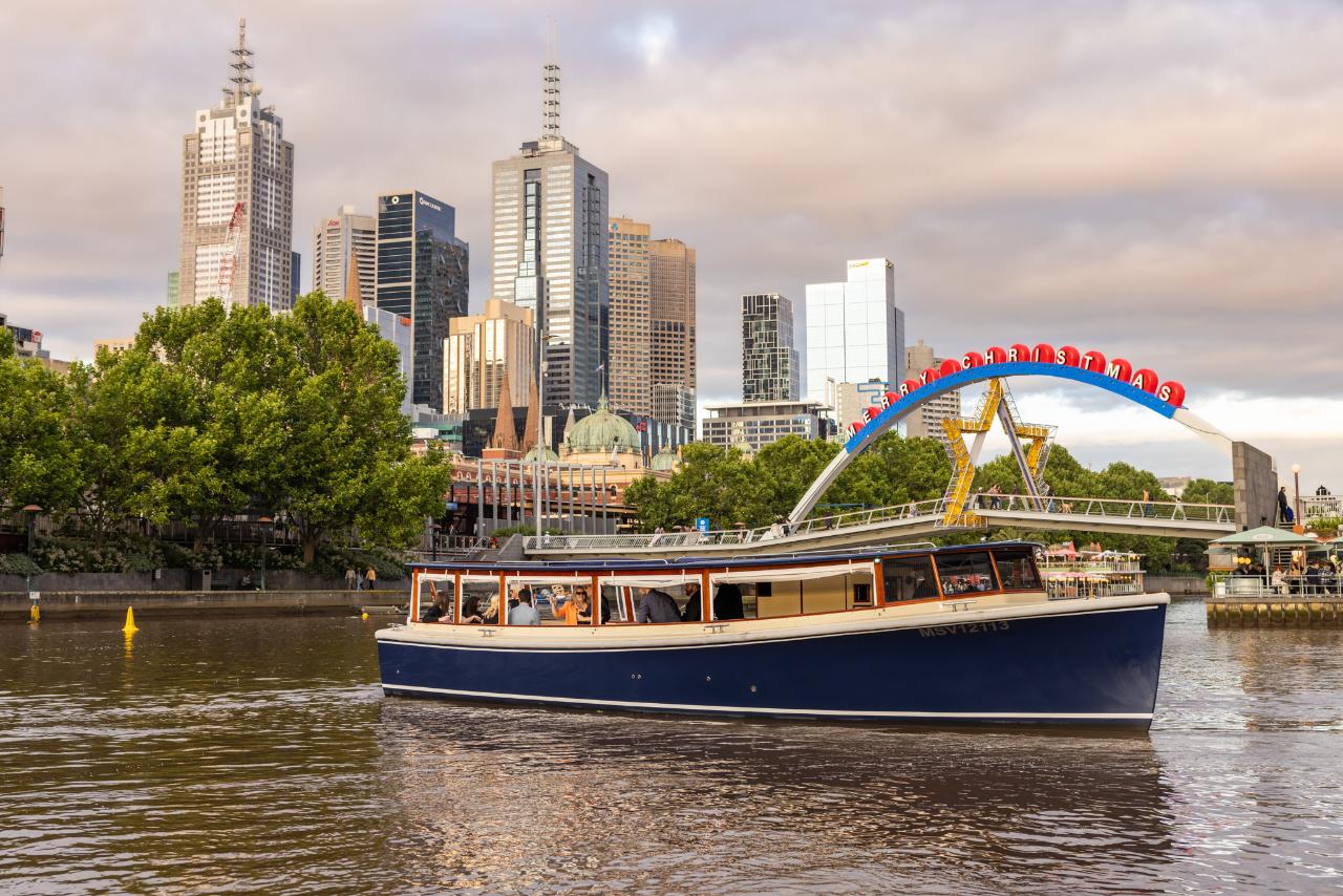 Private Progressive Yarra River Lunch/ Dinner Cruise - 3.5 hrs - Lady M ...