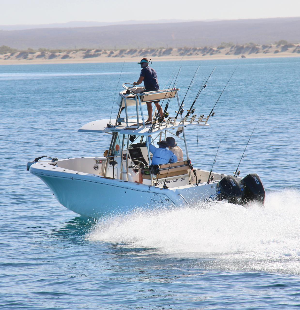 Exclusive - 30ft Fury Vessel - Full Day Fishing Charter - On Strike ...