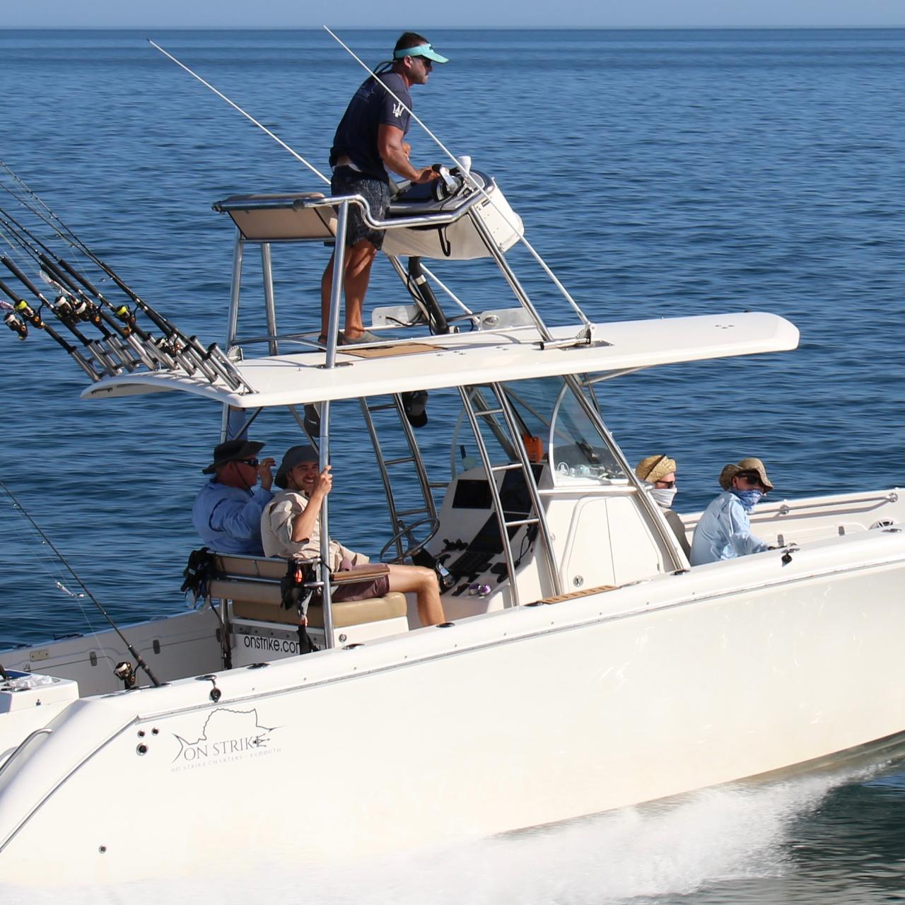 Exclusive - 30ft Fury Vessel - Full Day Fishing Charter - On Strike ...