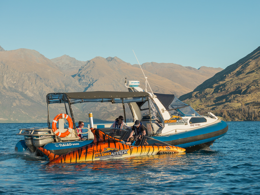 Hydro Attack Queenstown - Boat Trip & Shark Ride