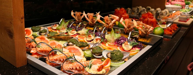 黄金海岸范思哲酒店优·巴洛克餐厅Il Barocco海鲜自助晚餐 Palazzo Versace Buffet - Asian ...