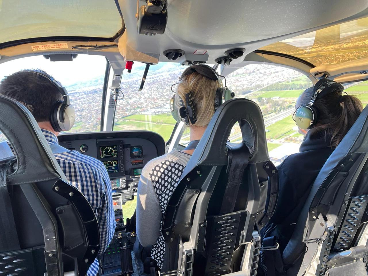 Christchurch Helicopter flight