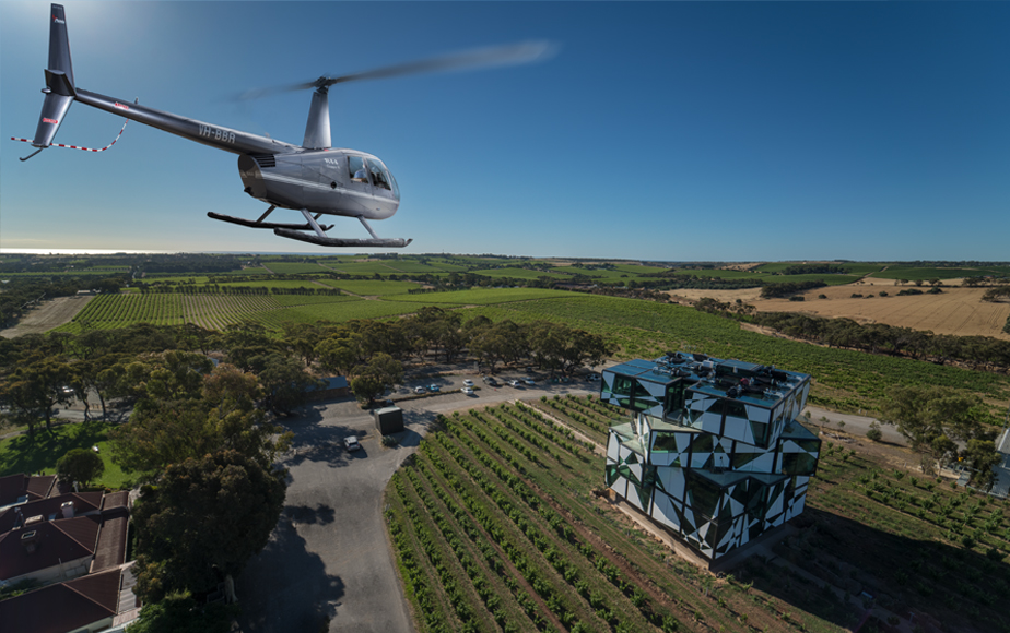 Helicopter Scenic Flight and d'Arry's Verandah Degustation with Wine ...