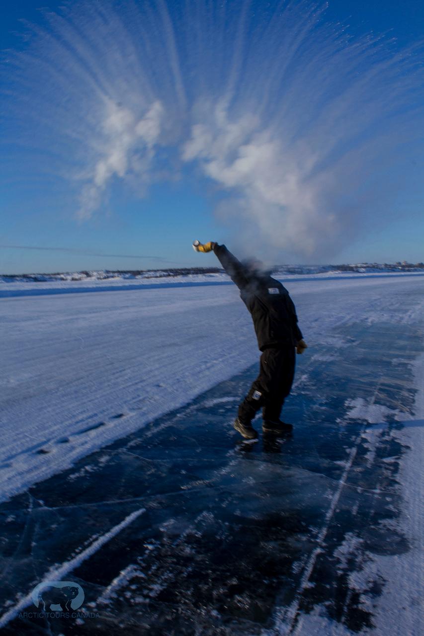 Yellowknife Dettah Ice Road Tour | Arctic Tours Canada